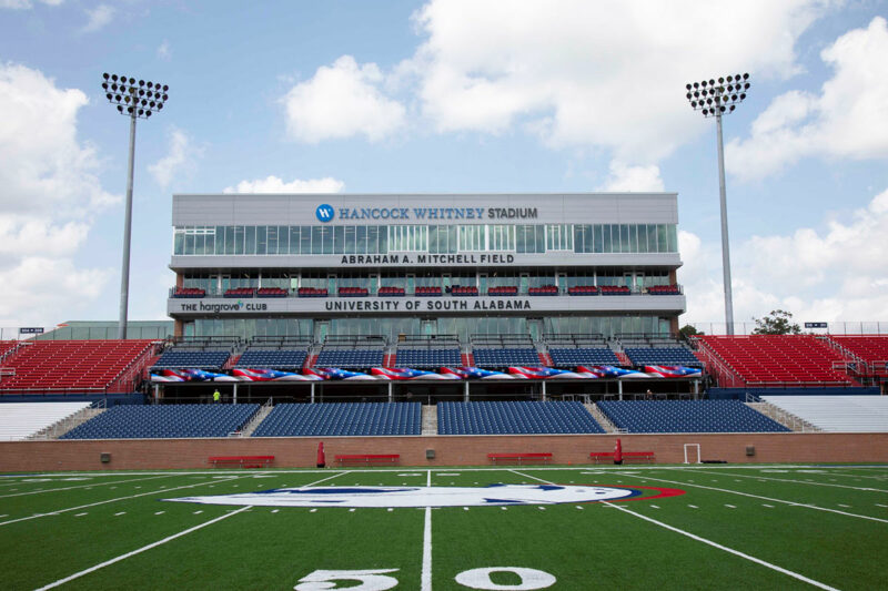 University of South Alabama Football Stadium Press Tower - Wharton ...