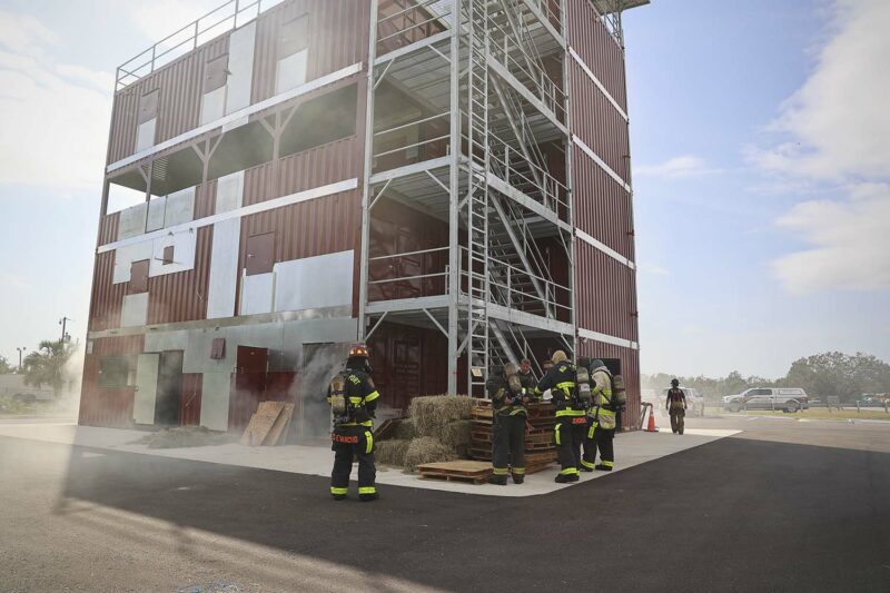 Fire Training Tower - Wharton-Smith Inc.