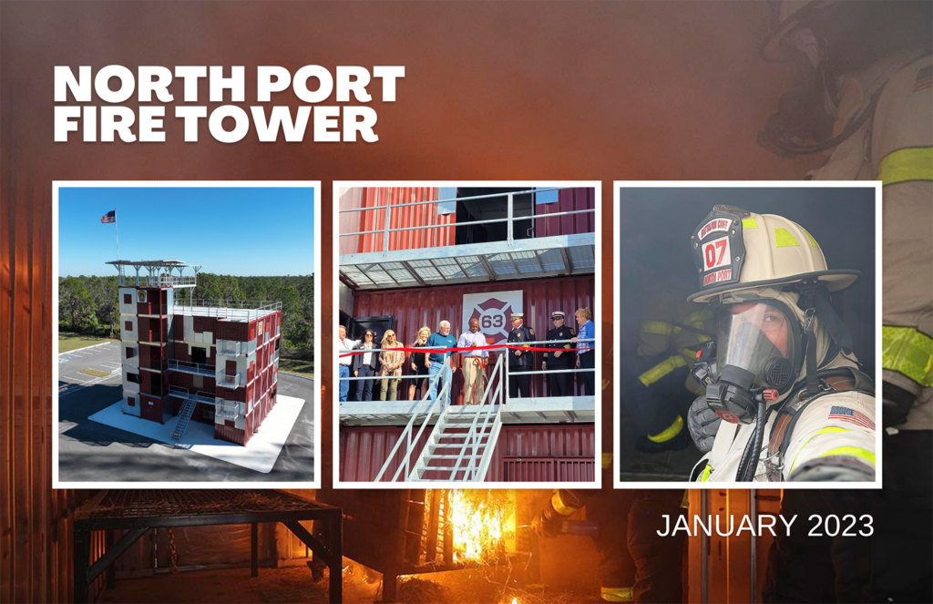 North Port Fire Tower Build and Burn - Wharton-Smith Inc.